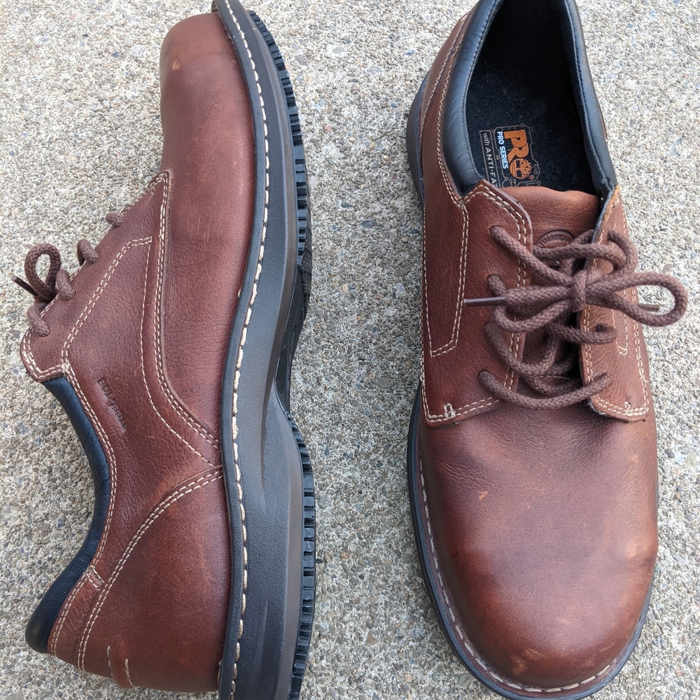 Men's Timberland Pro Series Steel Toe Shoes 13m - Gem